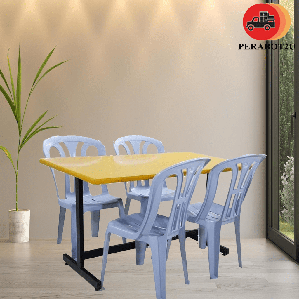 3V Cafe Table Plastic / meja plastik - Perabot2u.com.my