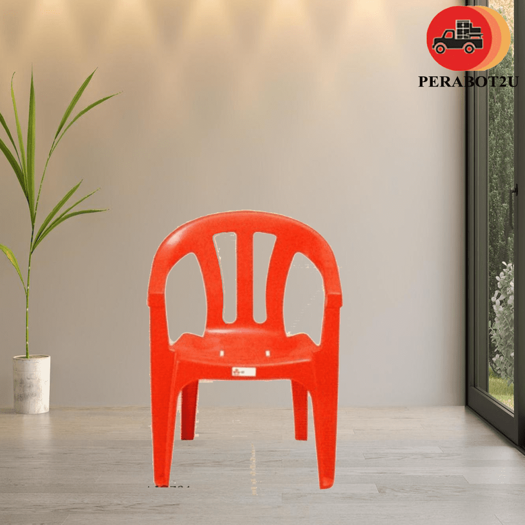 3v Kerusi Plastik Arm / Plastic Arm Chair - Perabot2u.com.my