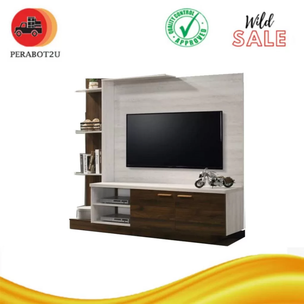 WEWE Almari TV/ TV Divider Cabinet - Perabot2u.com.my